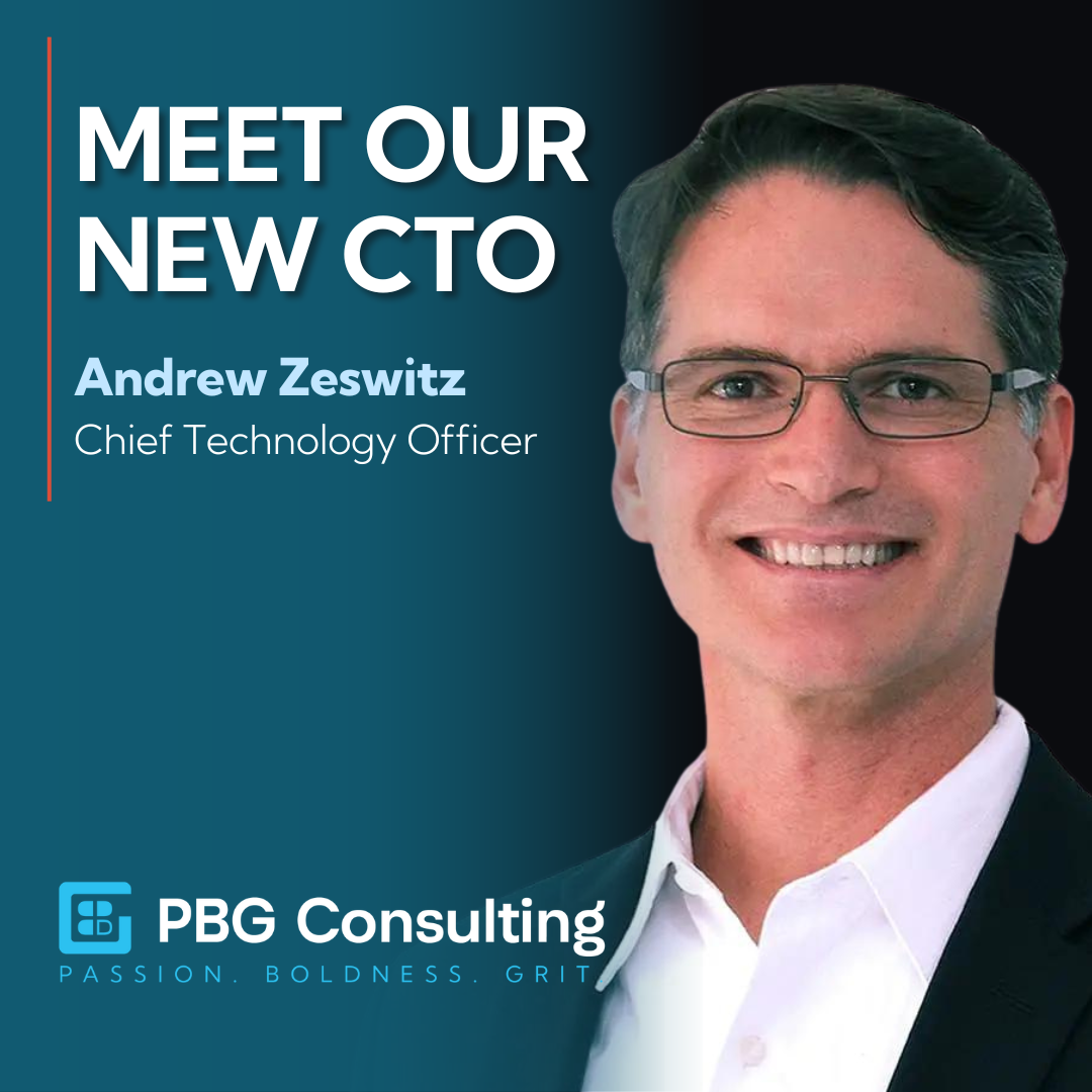 Andrew Zeswitz, Leading GovCon Technology Executive, Joins PBG Consulting